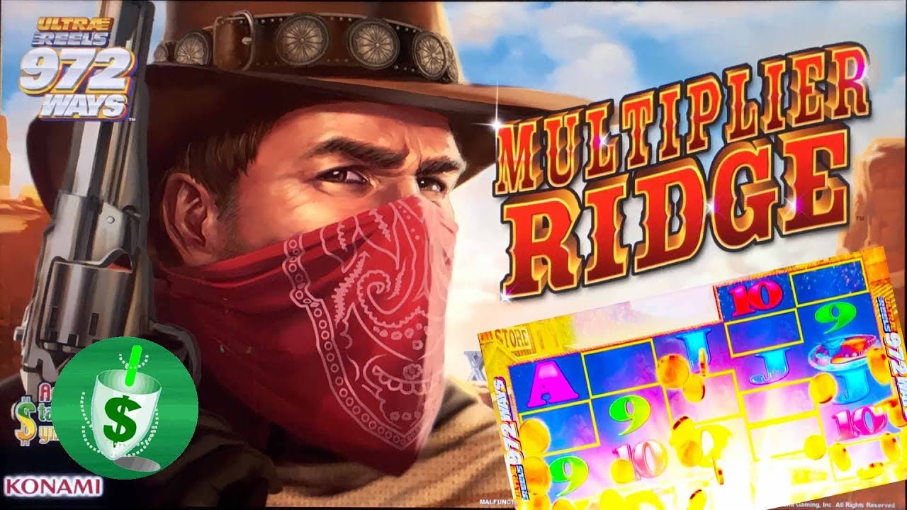 ++NEW Multiplier Ridge slot machine - YouTube