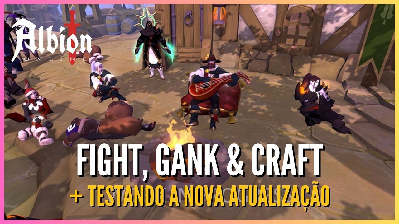 FIGHTS, CRAFT, GANK & ATUALIZAÇÃO | ALBION ONLINE #117 - YouTube