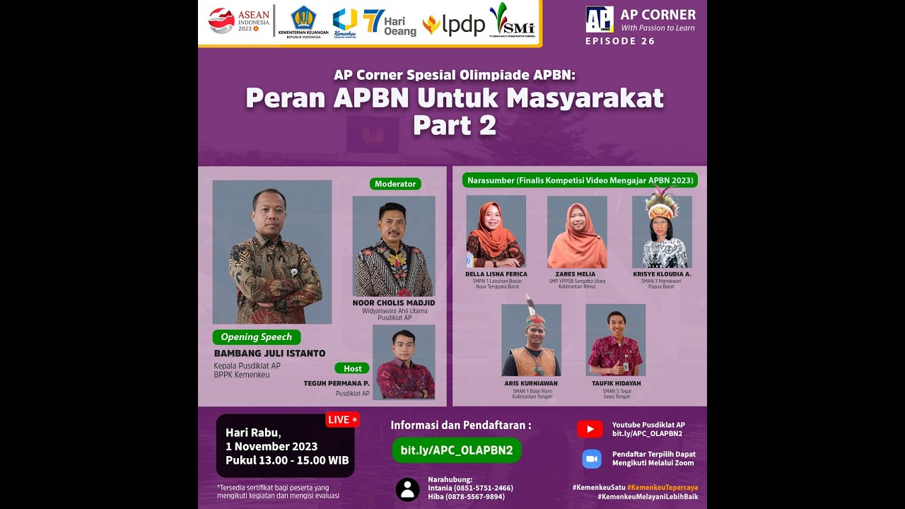 AP Corner Ep.26 Spesial Olimpiade APBN: Peran APBN Untuk Masyarakat ...
