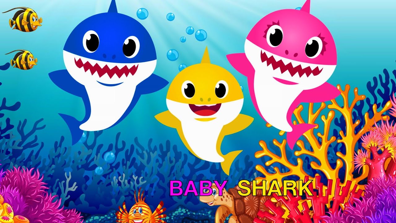 Baby Shark Super Remix - Karaoke With Lyrics and Vocal Kids Songs Music ...