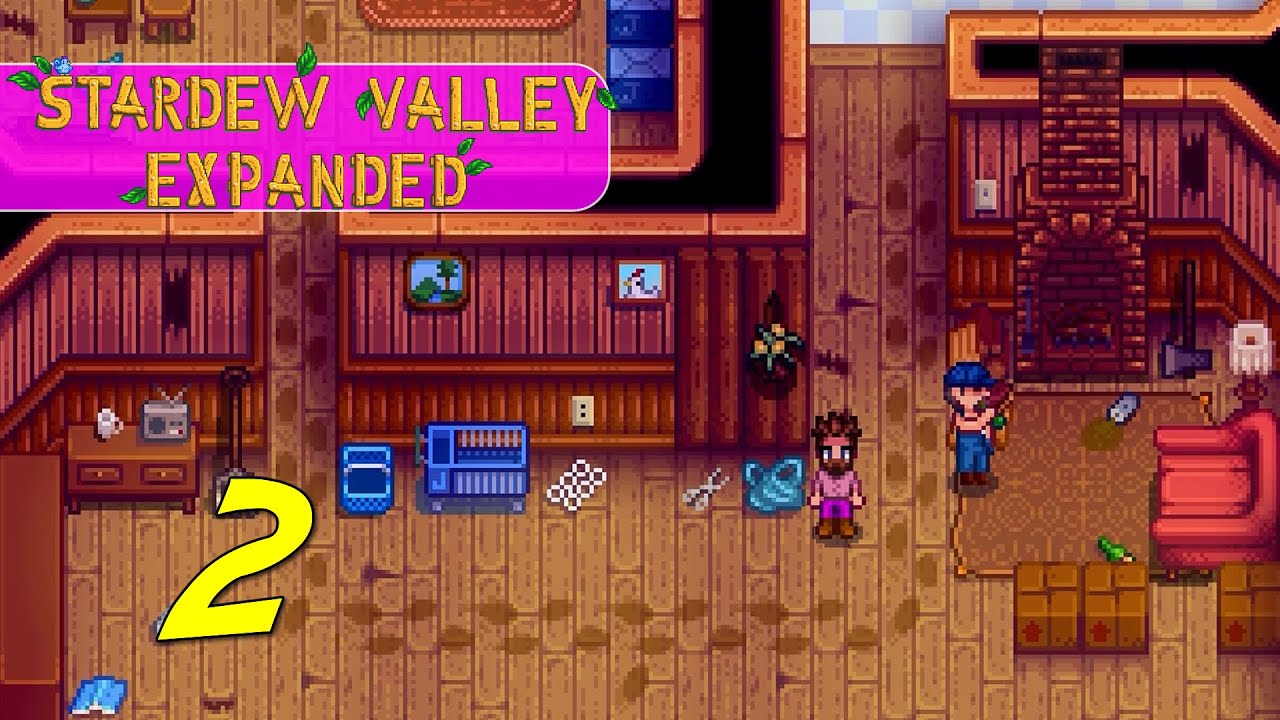 Stardew Valley Expanded - Let's Play Ep 2 - YouTube