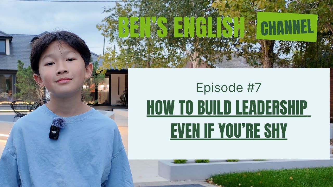 HOW TO BUILD LEADERSHIP EVEN IF YOU'RE SHY - YouTube