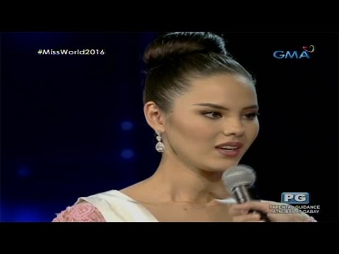 Miss World 2016: Catriona Gray makes it to Top 5