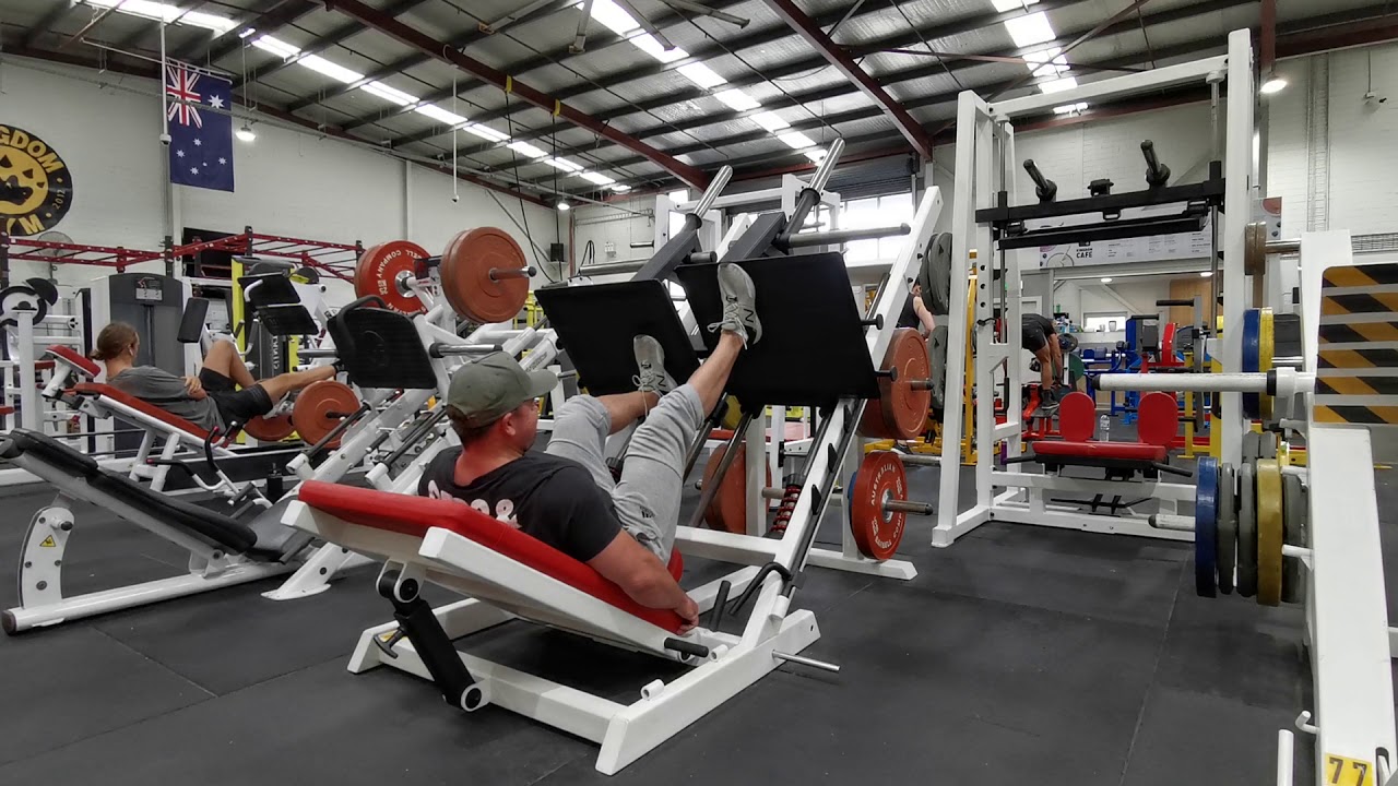 Single Leg - Leg Press Isometrics - Hamstrings - YouTube