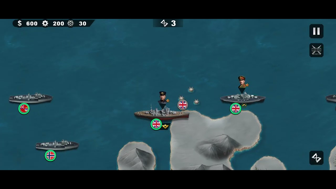 Battle of north cape normal+hard world conqueror 4 - YouTube