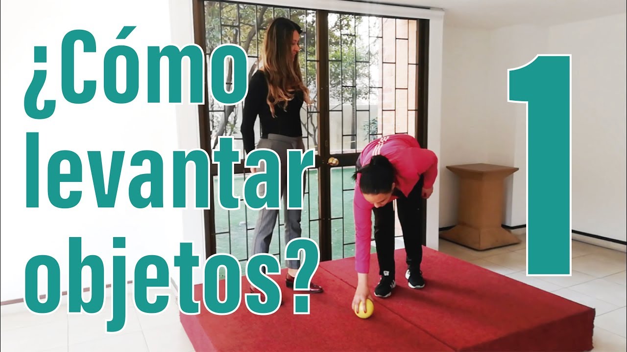 ¿Cómo levantar objetos? l 1 l Pilates - YouTube