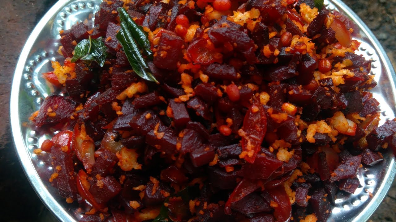 Beetroot Poriyal in tamil | beetroot recipes | பீட்ரூட் பொரியல் ...