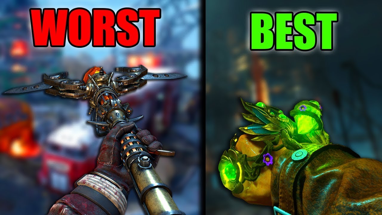 ALL ELEMENTAL WONDER WEAPONS RANKED FROM WORST TO BEST - Call of Duty ...