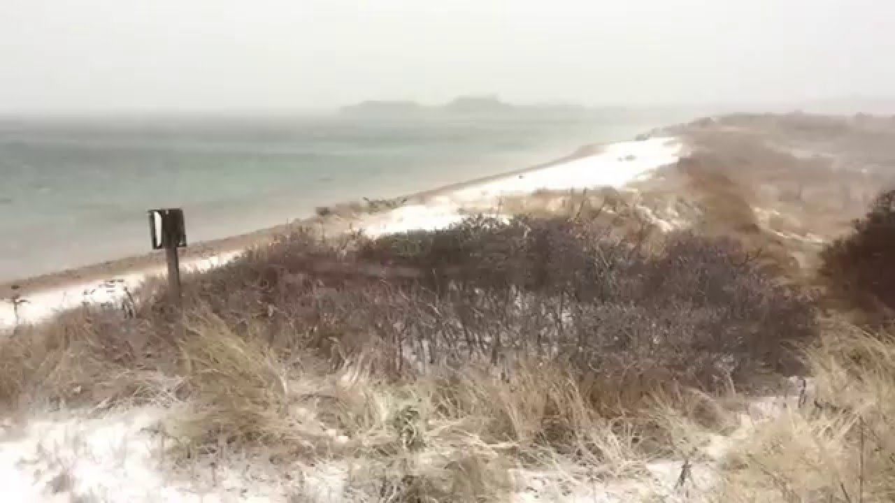 Block Island Blizzard 2016 - YouTube