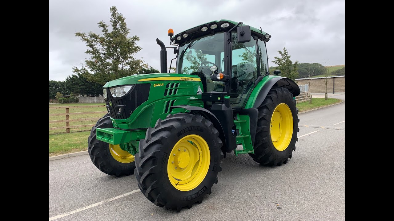 John Deere 6120R Tractor - YouTube
