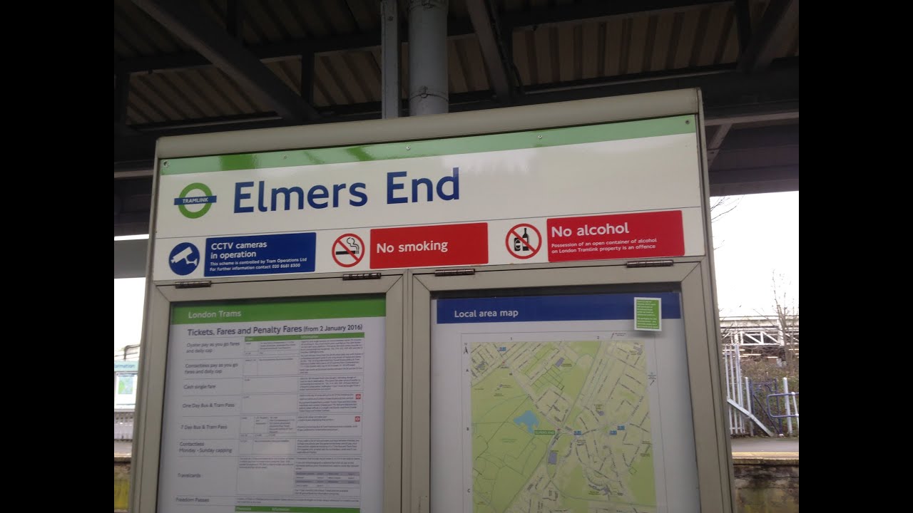 Tramlink (CR4000): Elmers End to West Croydon, then to East Croydon ...