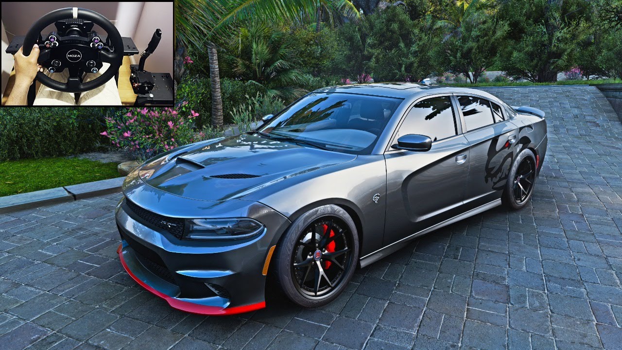 1038HP Dodge Charger Hellcat | Forza Horizon 5 | Steering Wheel ...