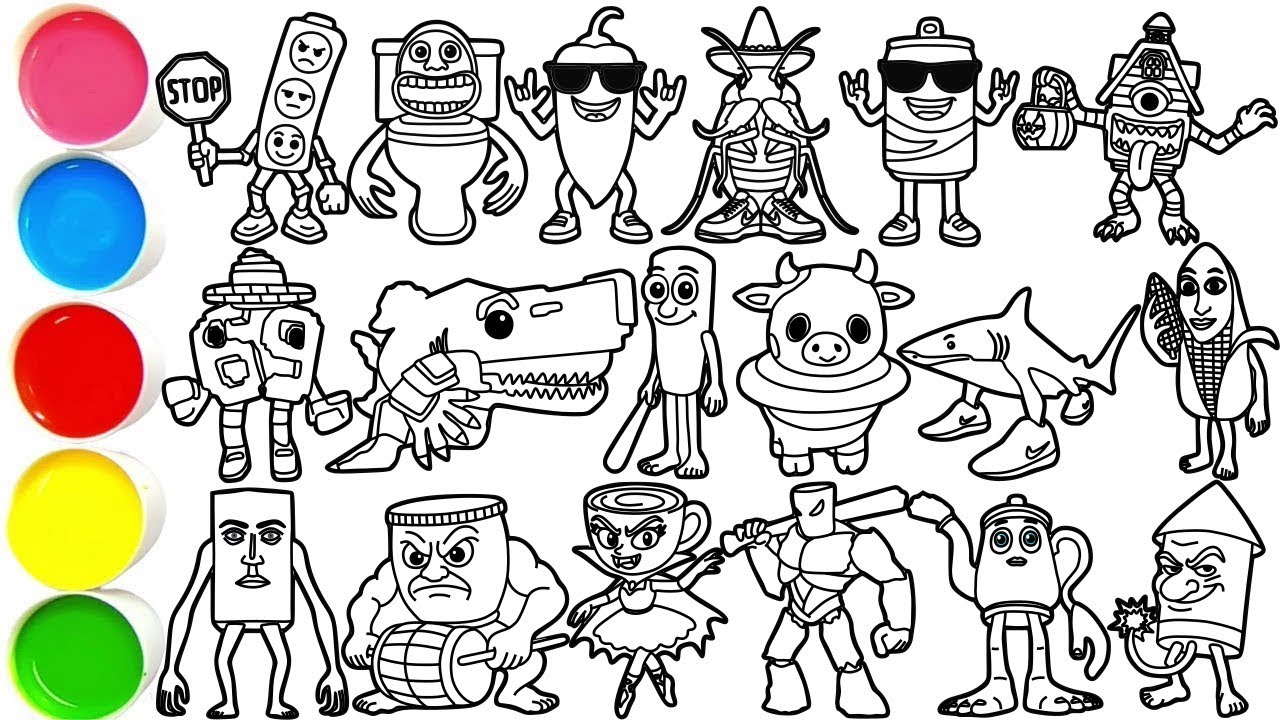 Draw 18 Amazing Italian Meme Creatures in Minutes - Stoppo Luminino ...