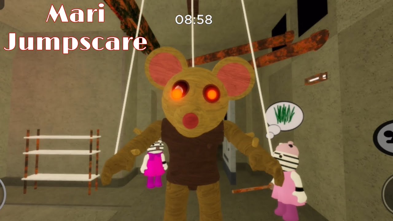 Piggy Book 2: (Mari Jumpscare!) - YouTube