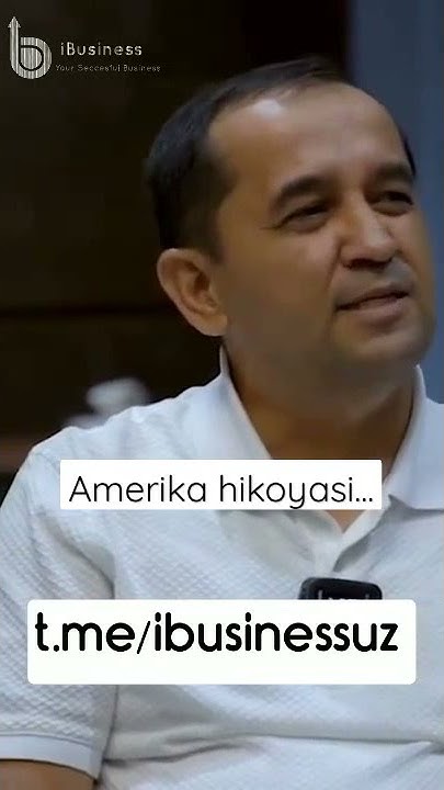 #biznes Amerika orzusi... | Husan Mamasaidov |iBusiness | Your Seccesful Business - YouTube
