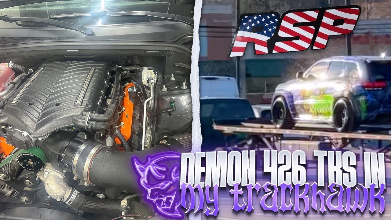RSP PUT A DEMON TKM 426 IN MY WIDE BODY TRACK HAWK - YouTube
