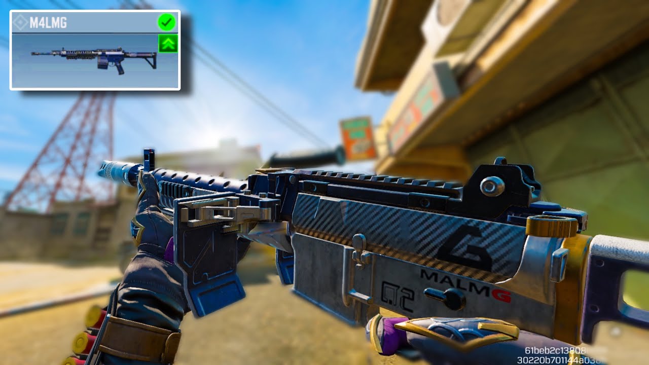 BEST LMG in Cod Mobile Season 8 M4LMG Rank Nuke - YouTube