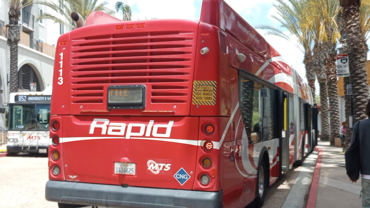 (Trolley Shuttle) Grossmont-El Cajon Transit Center San Diego MTS New ...