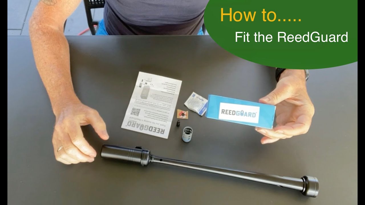 How to fit the ReedGuard - YouTube