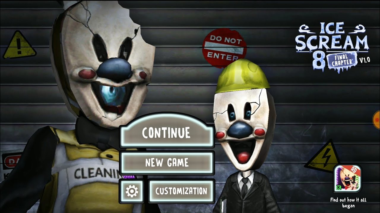 ice Scream 8 Rod is Cleaning Mini Rod | ice scream 8 Mini Rod mod - YouTube