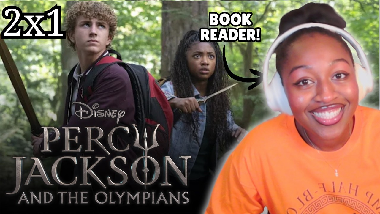 BETTER THAN THE BOOK?! | Percy Jackson and The Olympians 2X1 REACTION ...