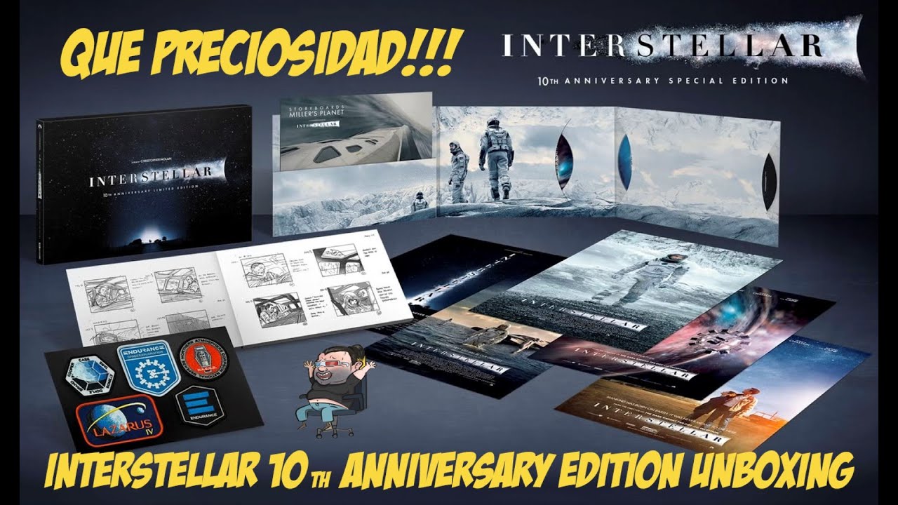 Interstellar 10th Anniversary Edition Unboxing Review #warnerbros - YouTube