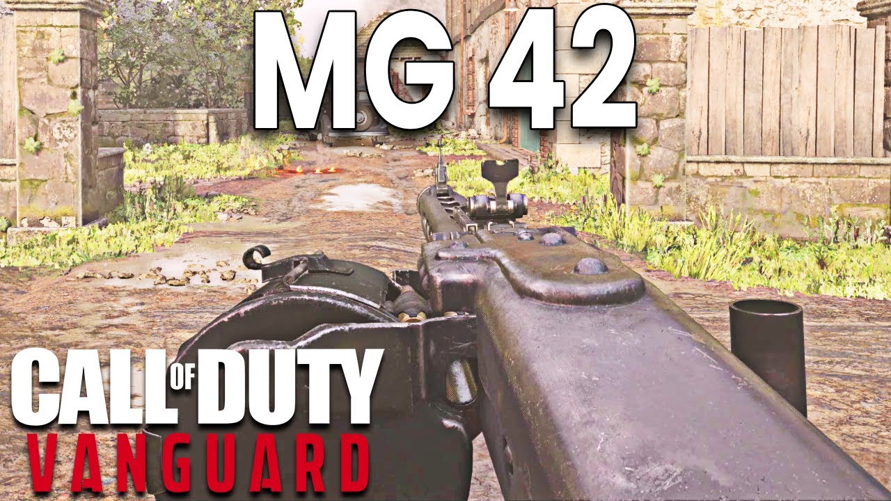 "MG 42" Light Machine Gun SHOWCASE (CALL OF DUTY VANGUARD) - YouTube