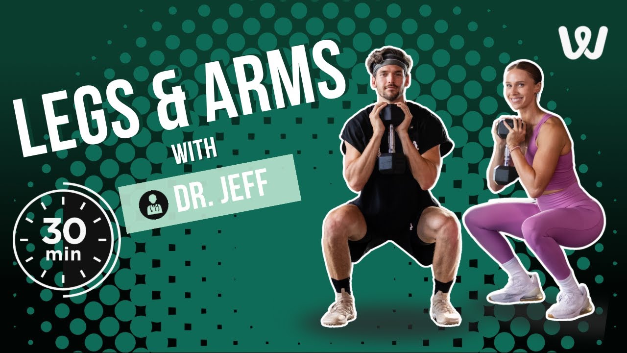 30-Minute Lower & Upper Push Workout with Dr. Jeff Wiegers - YouTube