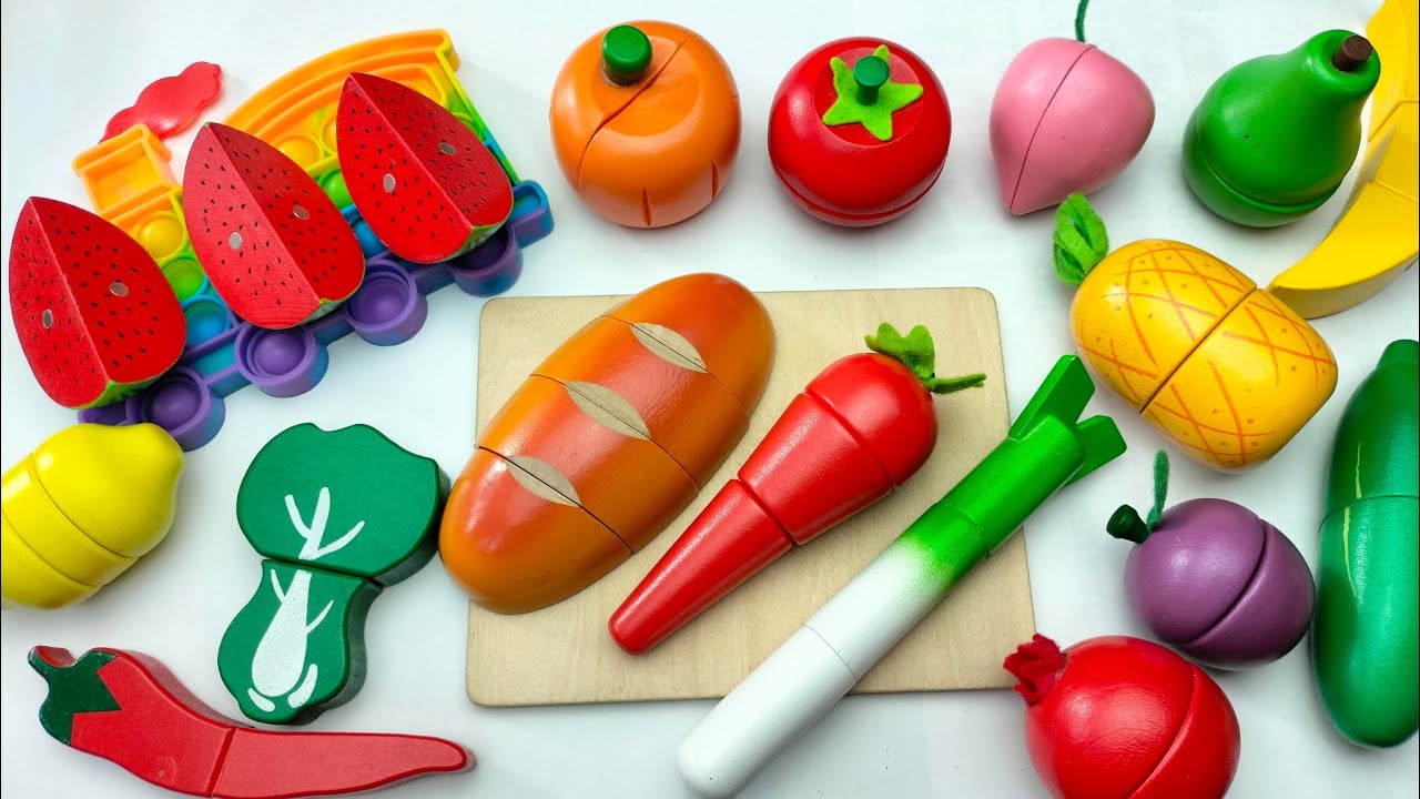 Satisfying Video With Sound ASMR | How to Cutting Carrot, Fruit and Vegetable | ASMR - YouTube