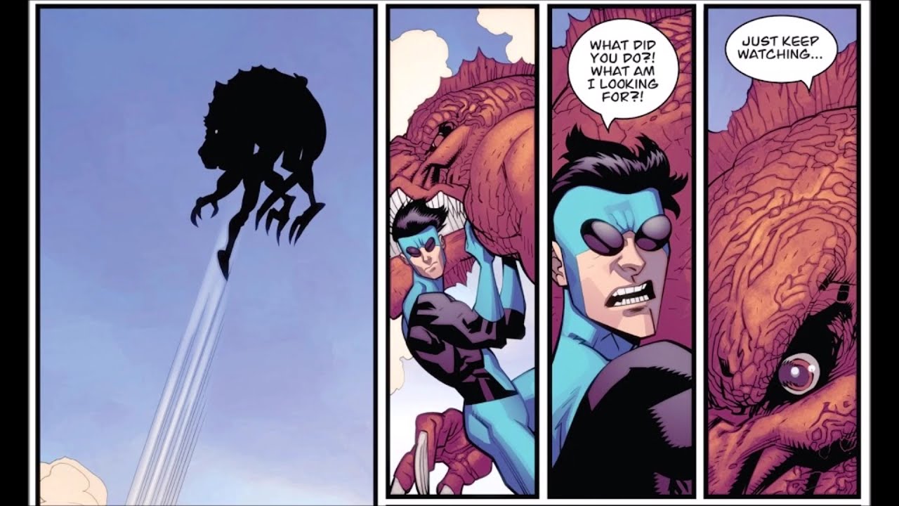 Invincible #98 | Invincible vs Dinosaurus - Part 1 - YouTube