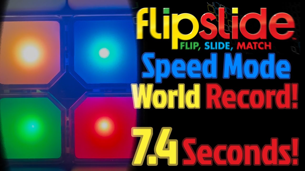 7.4 seconds FlipSlide Speed Mode World Record!!! - YouTube
