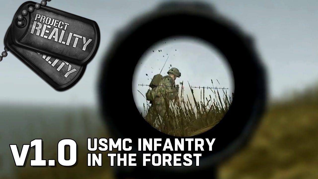 USMC Infantry in the Forest - Project Reality v1.0 - YouTube