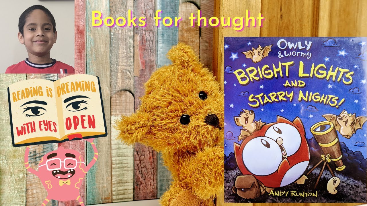 Owly - Bright Lights and starry nights ! by Andy Runton - Read aloud ...