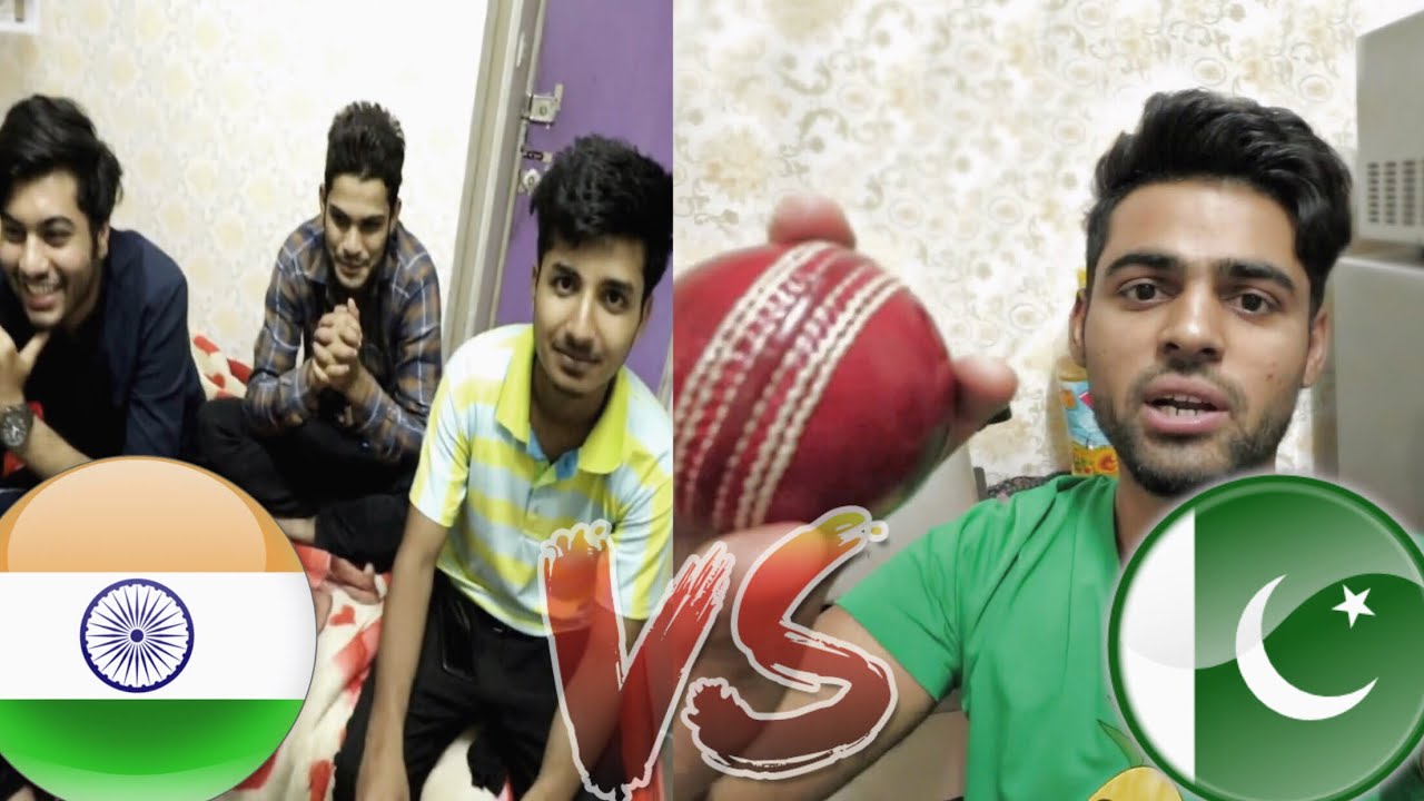 Pakistan Vs India,Watching with my Indian friends - YouTube