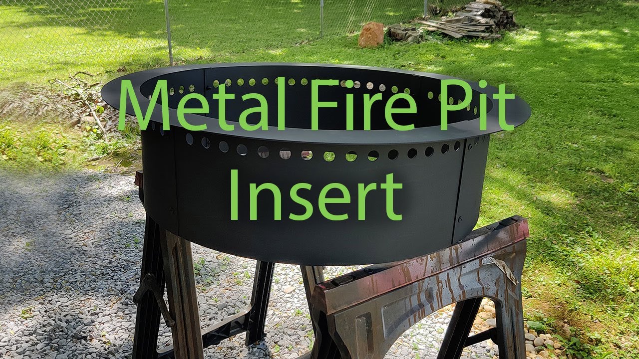 Smokeless Fire Pit Metal Ring - YouTube