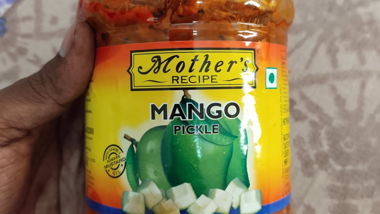 Mother's Recipe Traditional Taste Mango Pickle(Achar) 1kg Review - YouTube