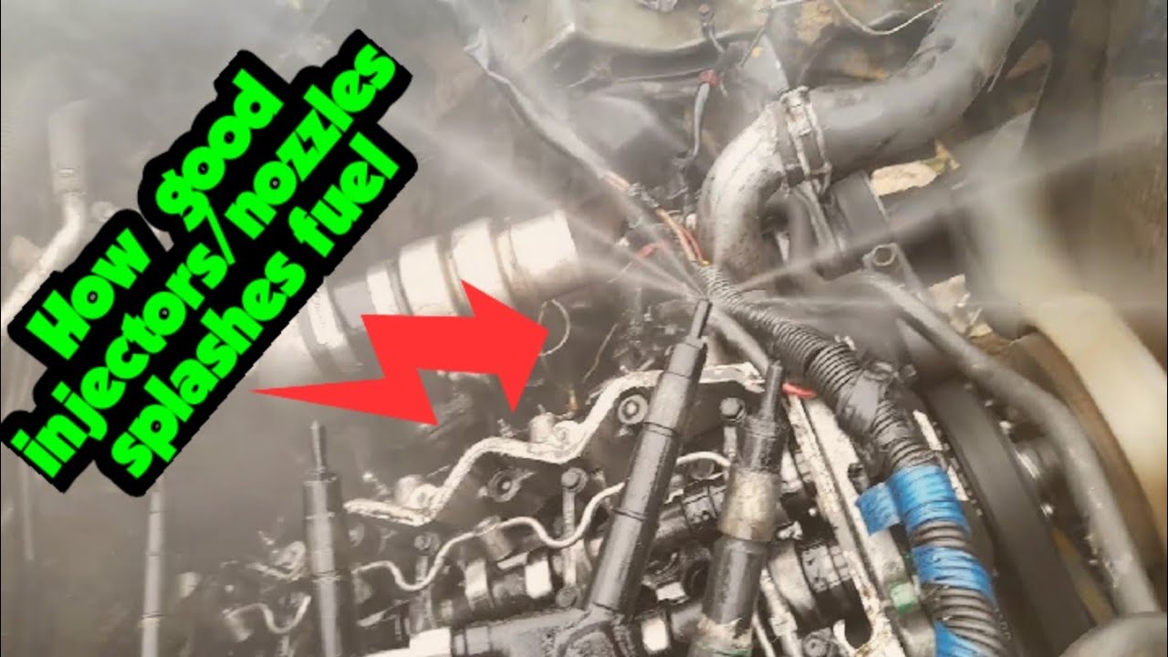 HOW TO TEST DIESEL ENGINE INJECTORS WITHOUT SPECIAL MACHINE - YouTube