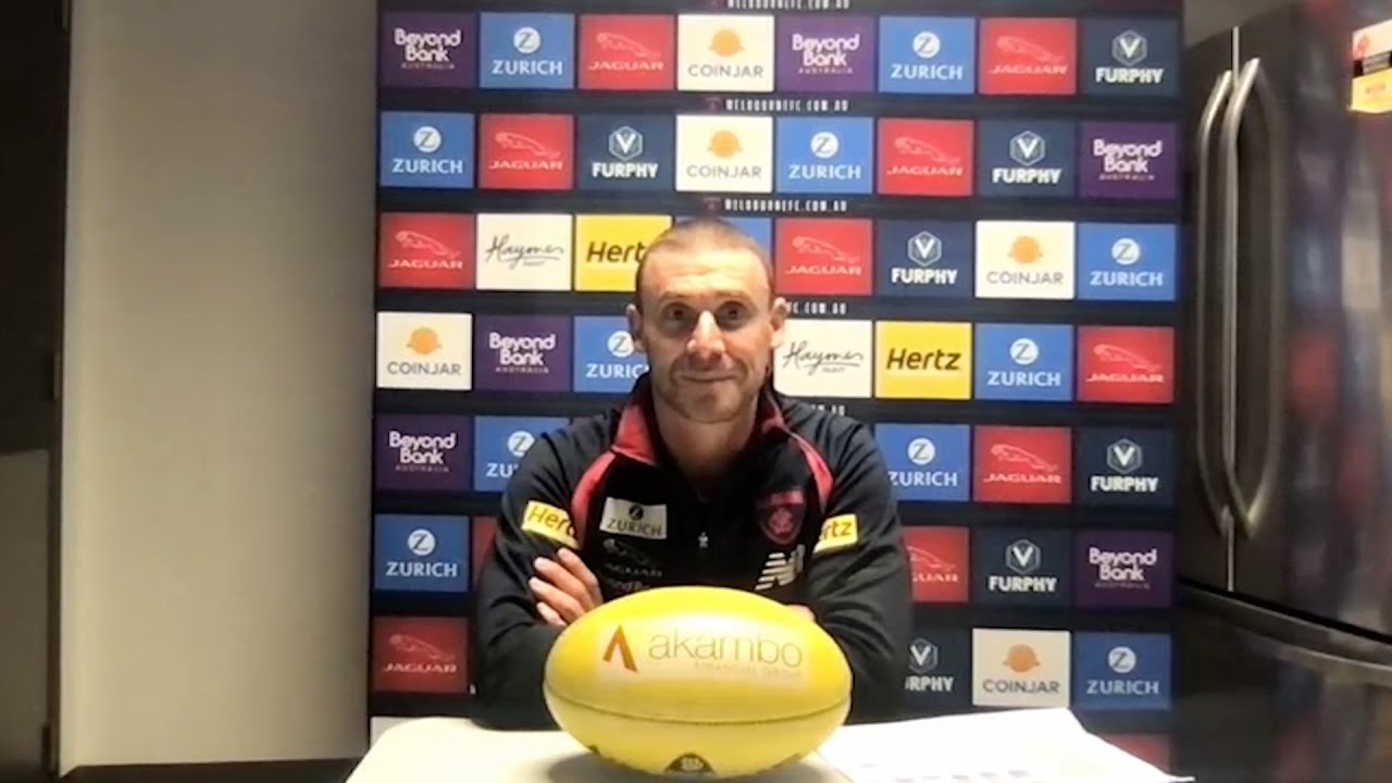 RD 21 | Simon Goodwin post-match - YouTube