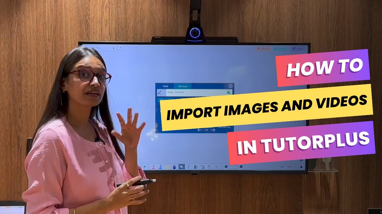 How to Get Images & Videos on Digital Board | TutorPlus | One Minute Smart Tutor - YouTube