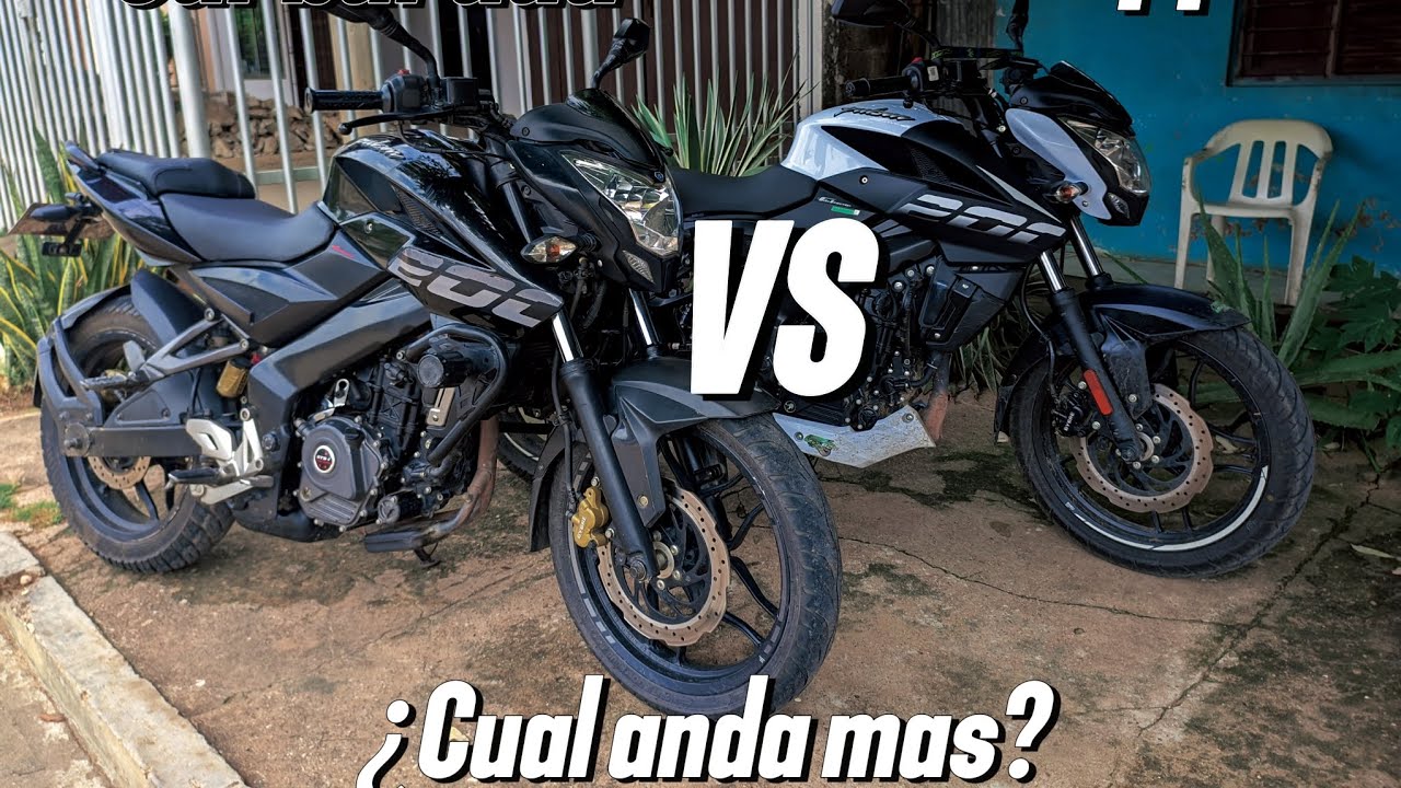 NS200 FI 2024 Vs NS 200 CARBURADA 2021 | Ambas originales ¿Cuál anda ...