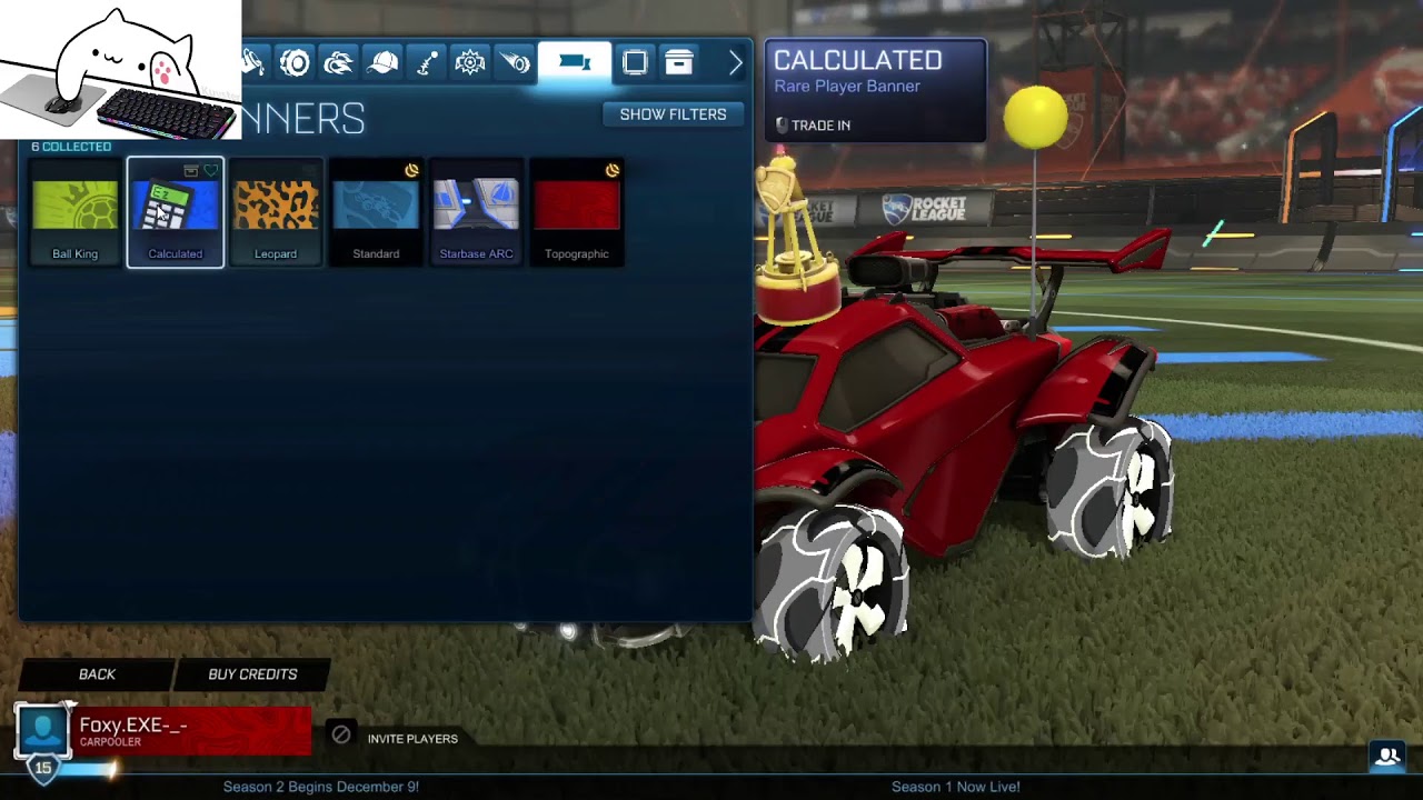 Rocket-League completive games unranked - YouTube