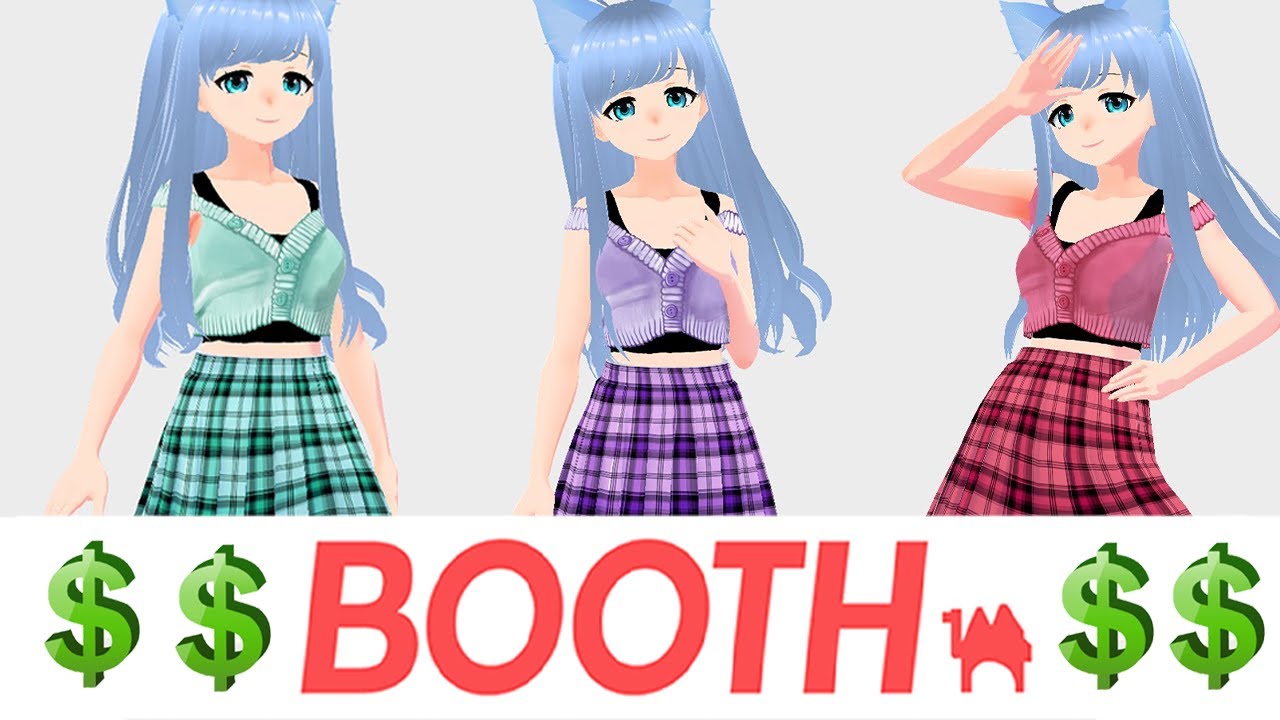 Make MONEY Selling VRoid Studio Clothes (Booth Shop Set-Up Tutorial ...