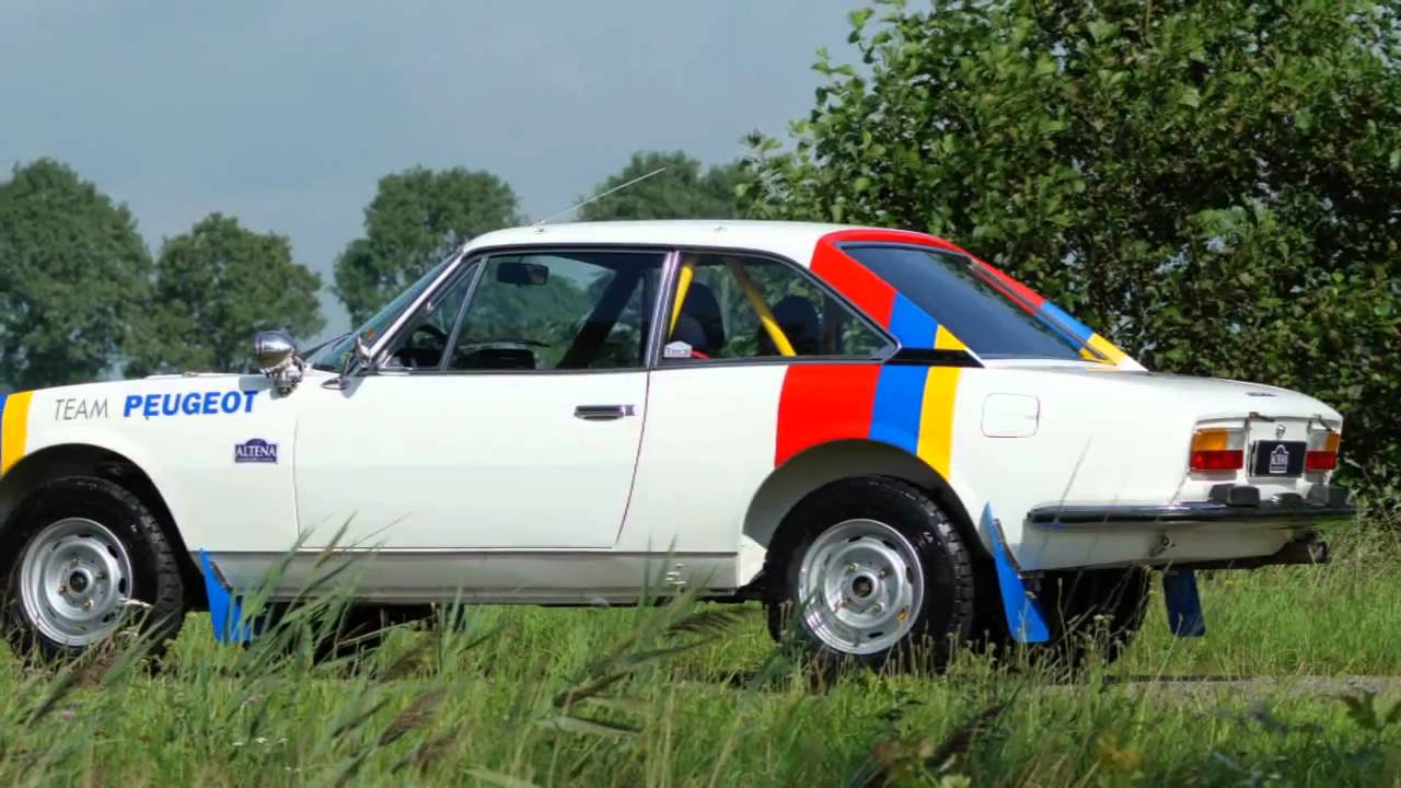 1976 Peugeot 504 coupe rally car - YouTube