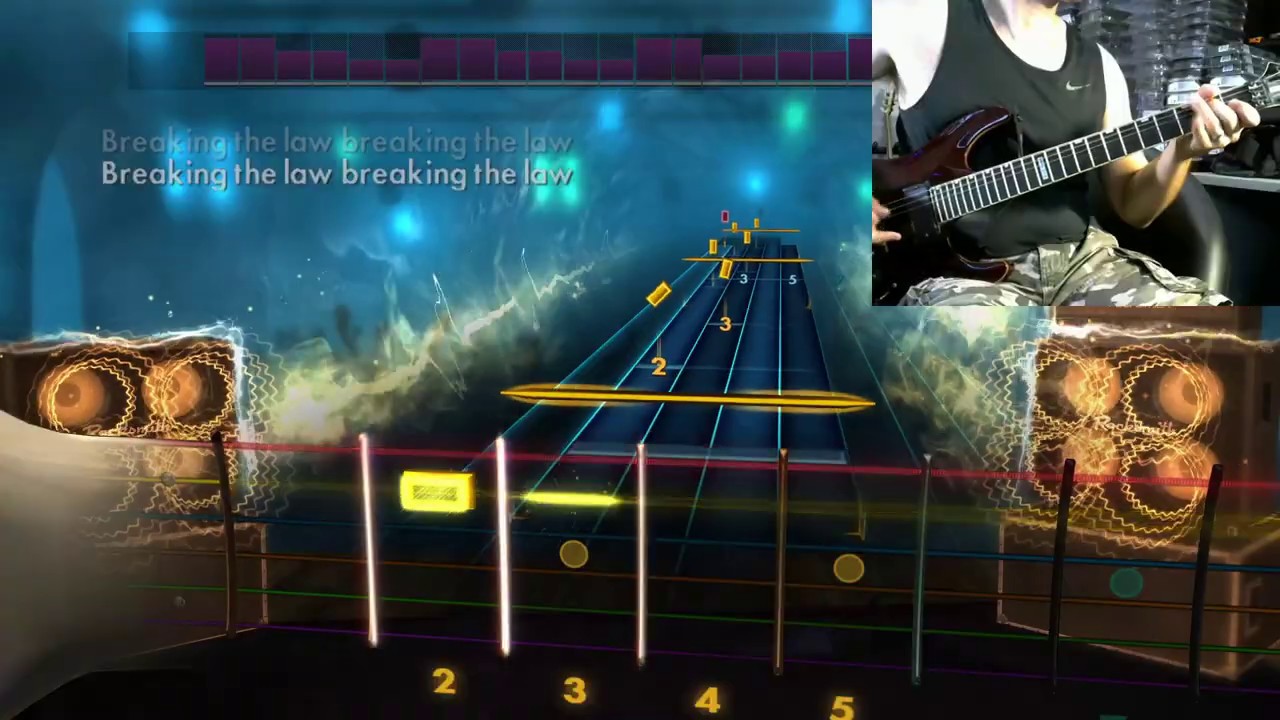 Rocksmith 2014 CDLC - Judas Priest - Breaking The Law (Lead) - YouTube