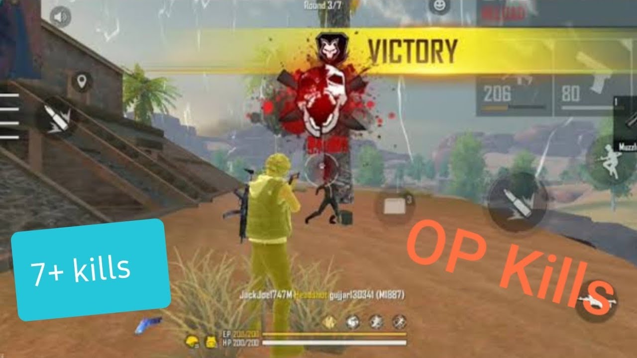 Garena Free Fire #7 Kills - YouTube