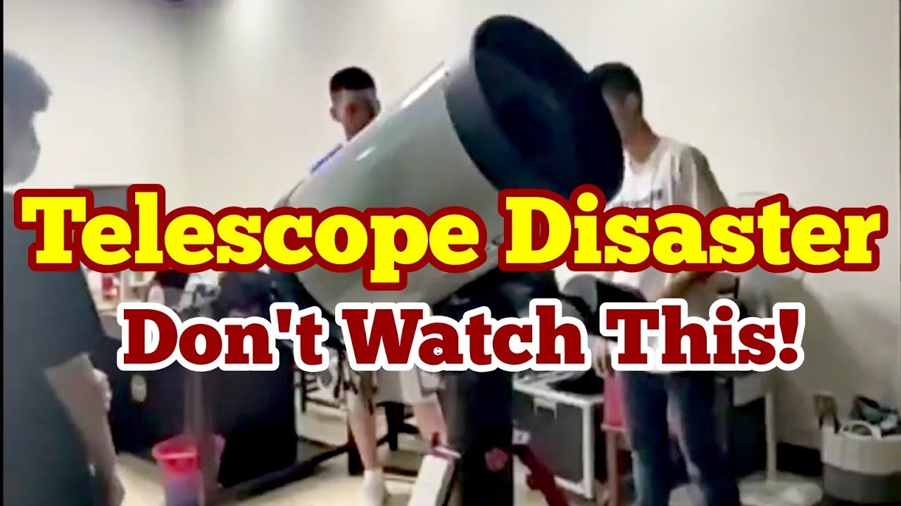 Look What Happened To This Celestron 14 Inch Schmidt-Cassegrain ...