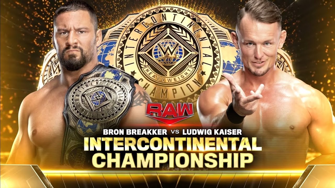 Bron Breakker Vs Ludwing Kaiser Campeonato Intercontinental Parte 2 ...