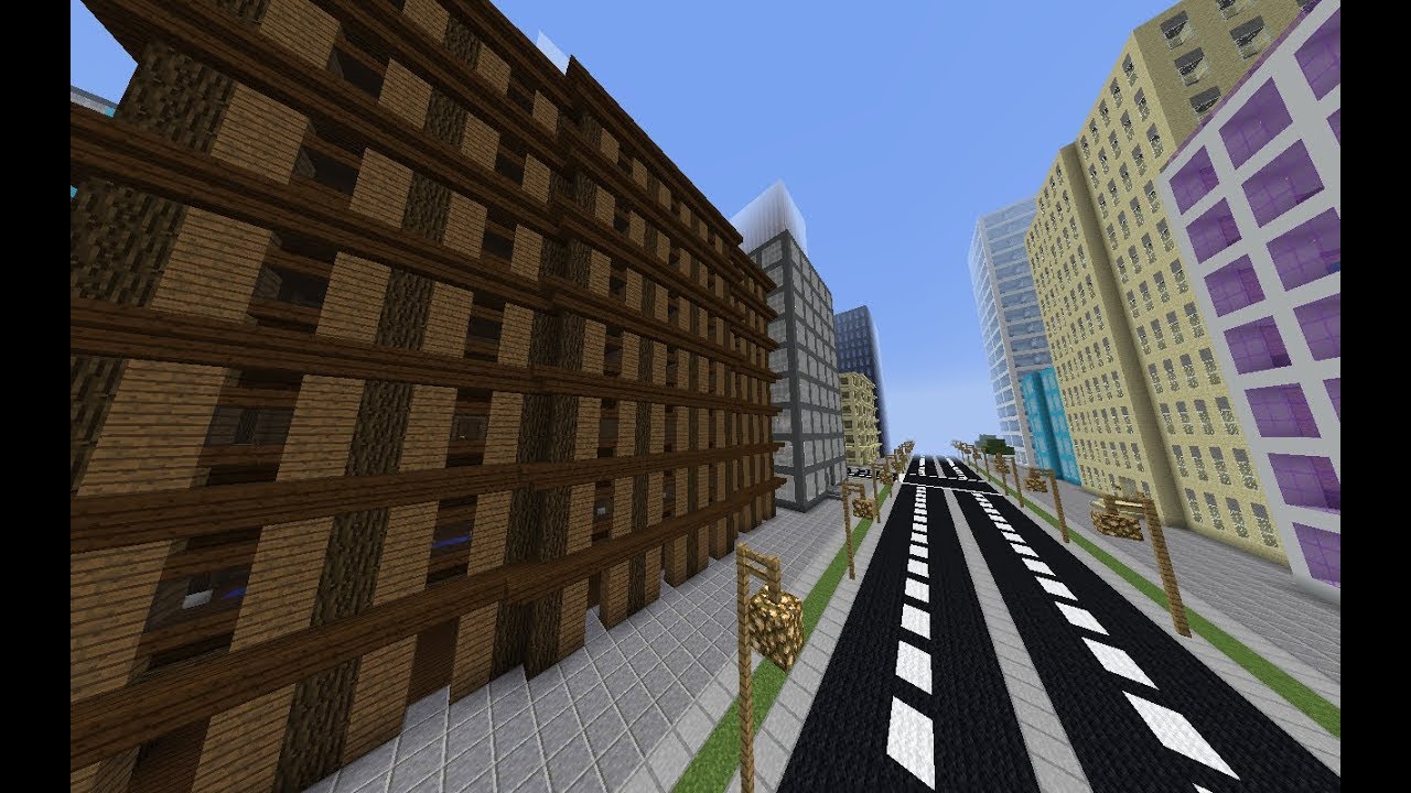 Minecraft Old-Fashioned Hotel Building! City Letsplay Ep9 - YouTube