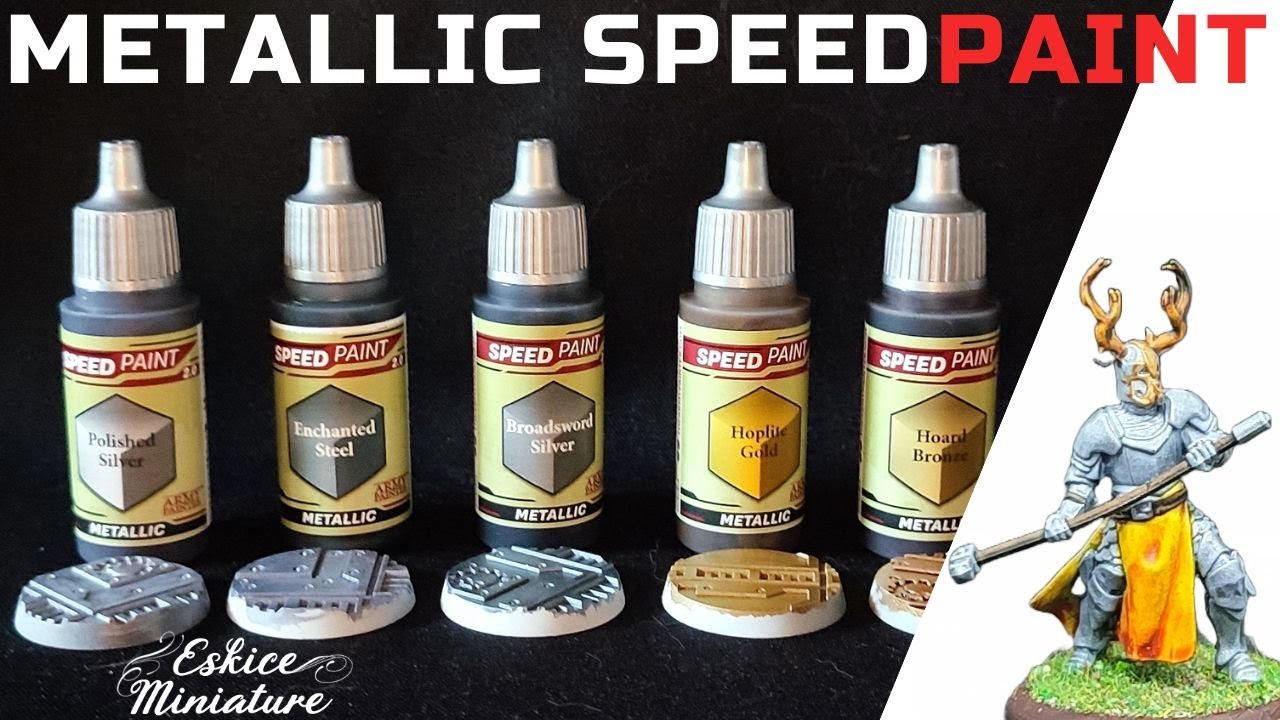METALLIC SpeedPaint par Army Painter - Test & avis - YouTube