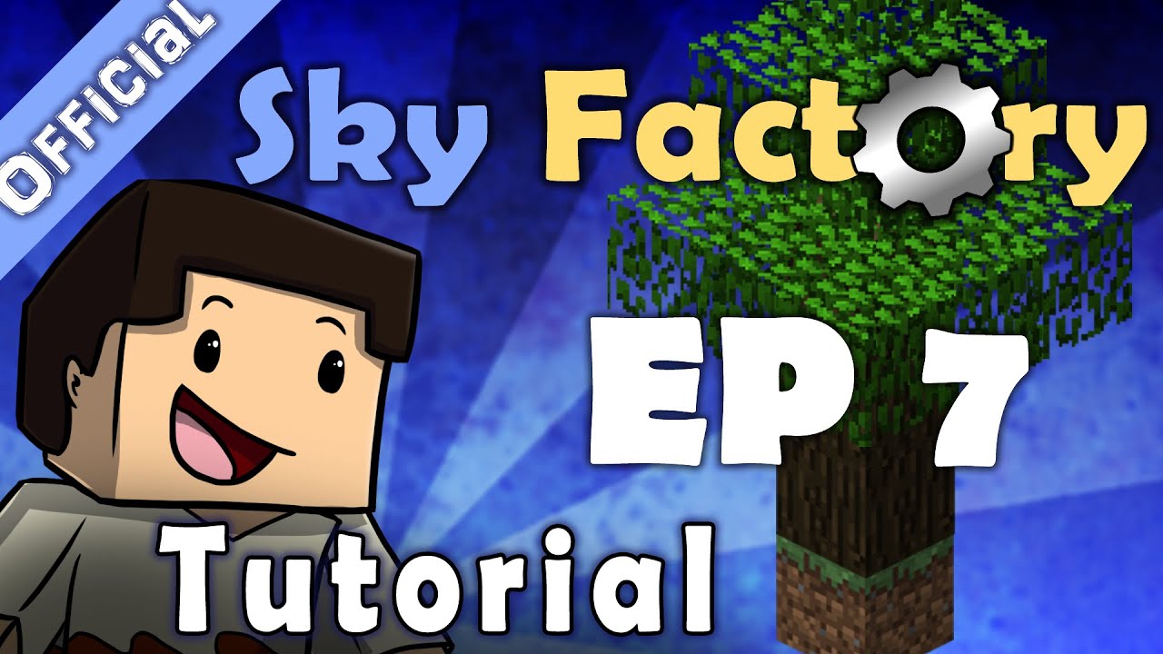 Minecraft Sky Factory Official Tutorial 7 - Automatic Lava Farm - YouTube